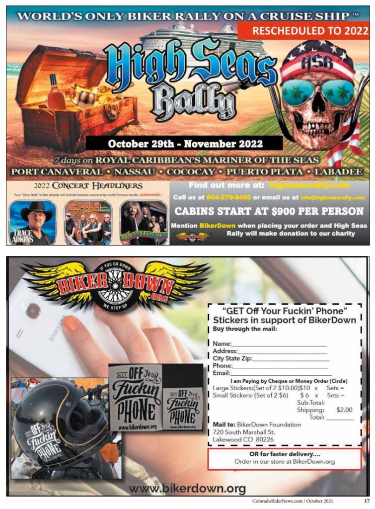 High Seas Rally - The Only Motorcycle Cruise - October 2022 ...